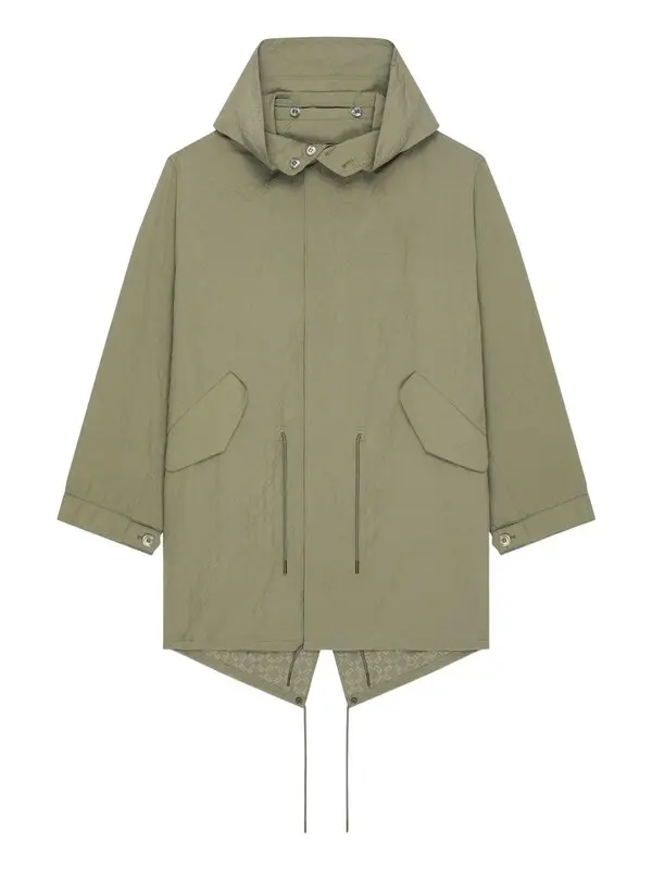 Givenchy Monogram 72 Hooded Parka - Almond Green