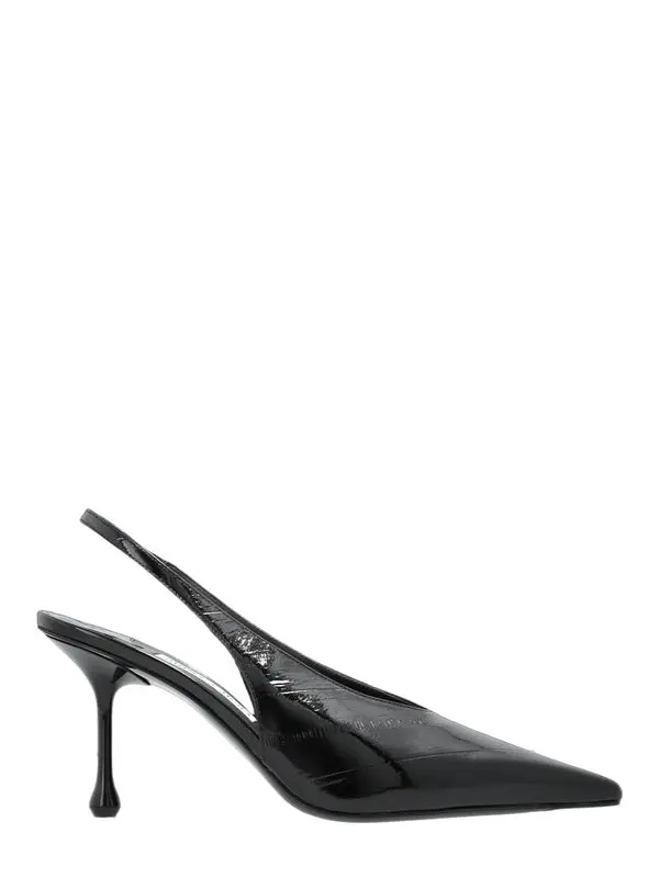 JIMMY CHOO Isa Pointed Toe Stiletto Slingbacks - Black