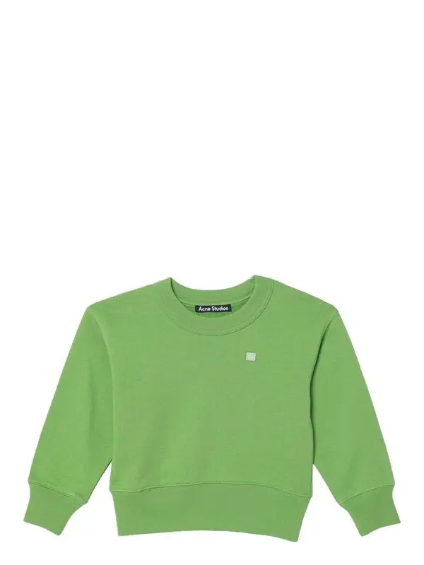 Acne Studios Long Sleeve Crewneck Sweater - Green