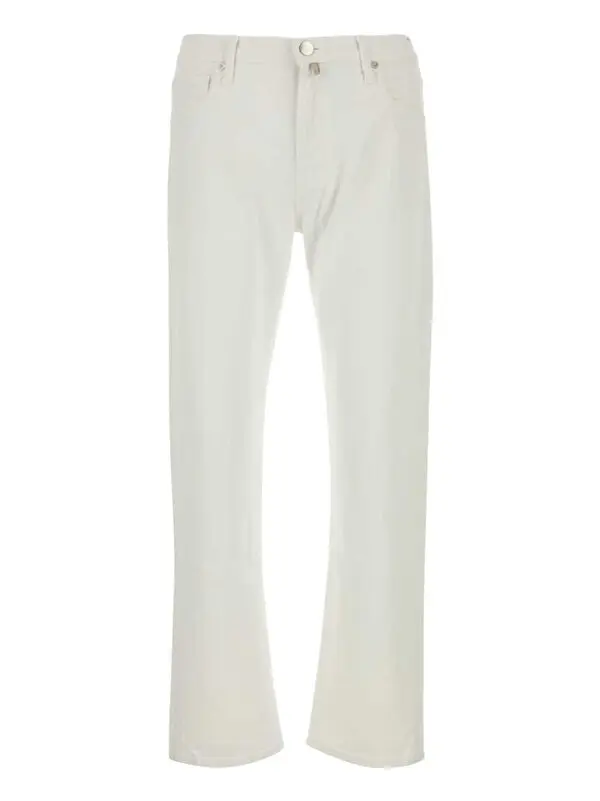 Incotex Classic Fit Jeans - White