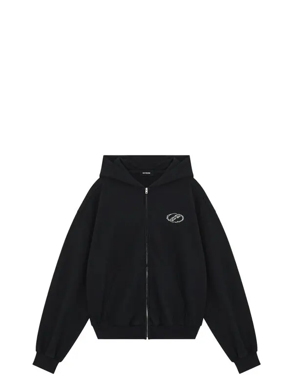 We11Done Se11done Zip-up Hoodie - Black