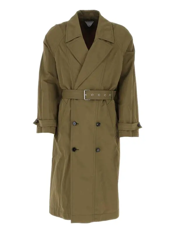 Bottega Veneta Buttoned Trench Coat - No