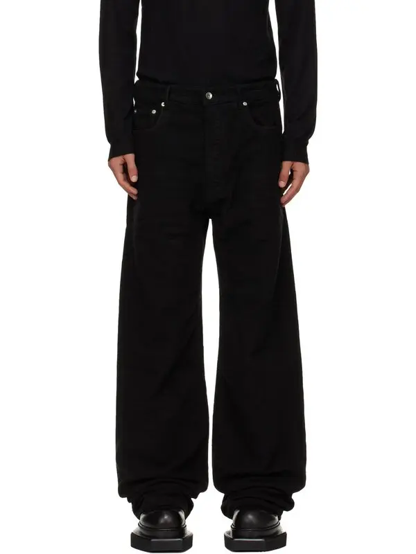 Rick Owens Belt Loop Jeans - Black
