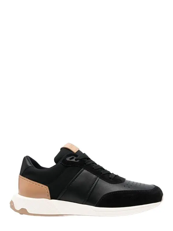 TOD'S Panelled Lace-up Sneakers - Black