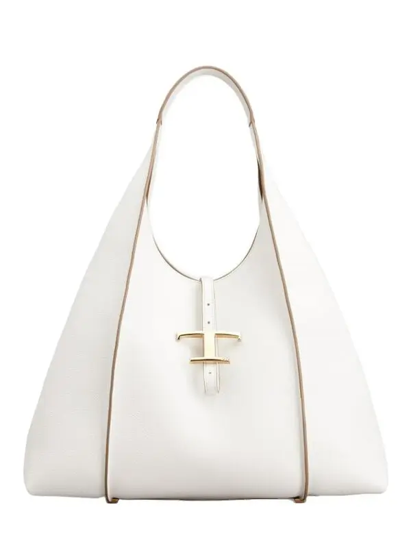 TOD'S T Timeless Medium Tote Bag - White