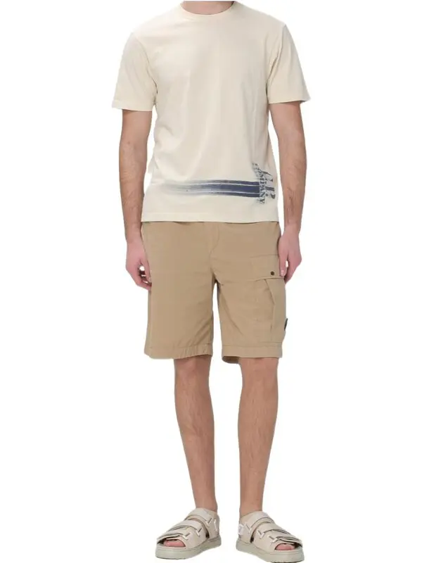C.P. COMPANY Lens Pocket Cargo Shorts - Beige