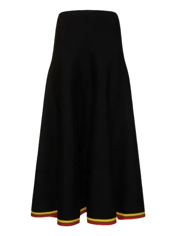 Gabriela Hearst Elastic Waist Skirt - Black
