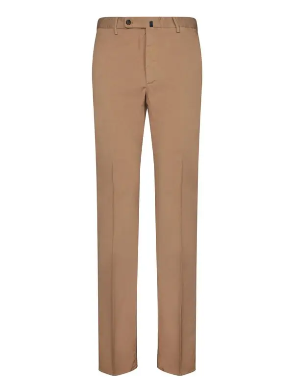 Incotex Tapered Trousers - Beige