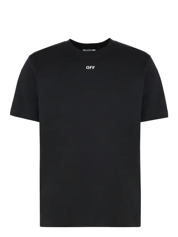 Off-White Back Arrow Logo T-shirt - Black