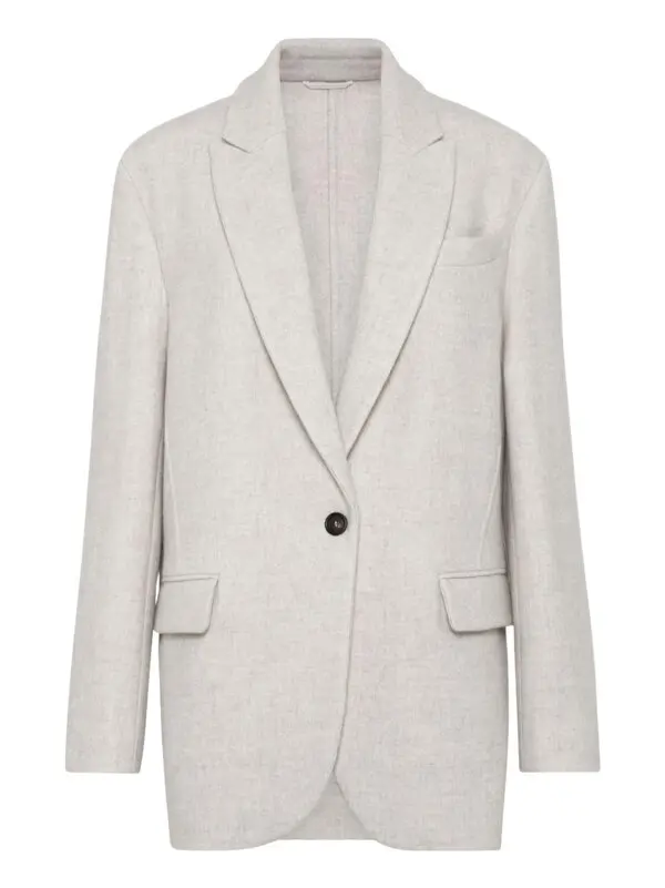 Brunello Cucinelli Monili Embellished Blazer - No