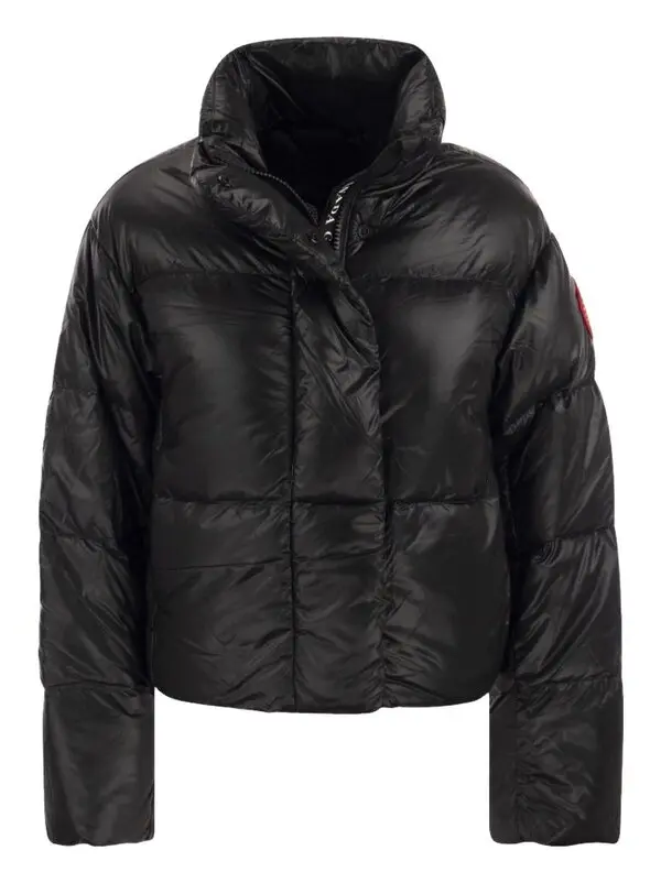 Canada Goose Cypress Cropped Puffer Jacket - Black