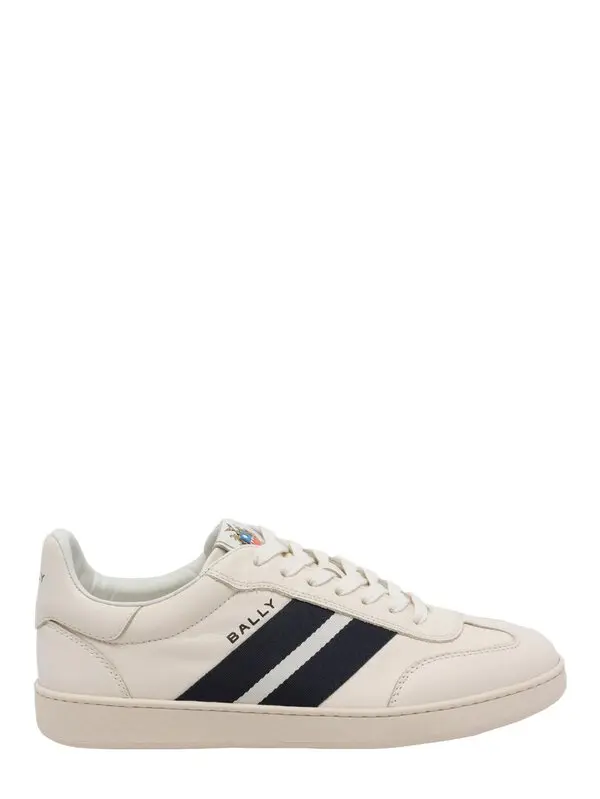 Bally Crest Lace-up Sneakers - White