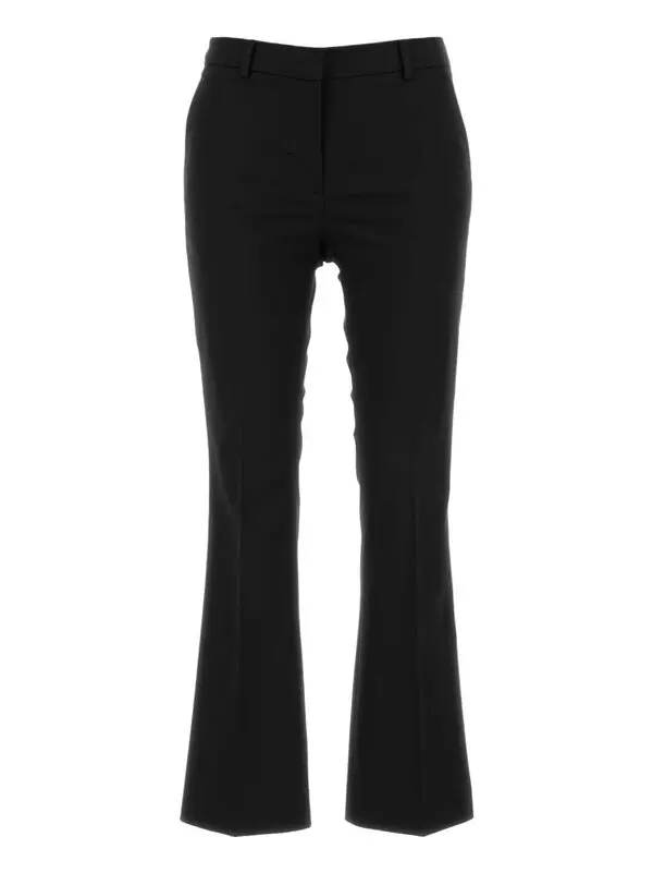 PT TORINO Jeine Flared Trousers - Black