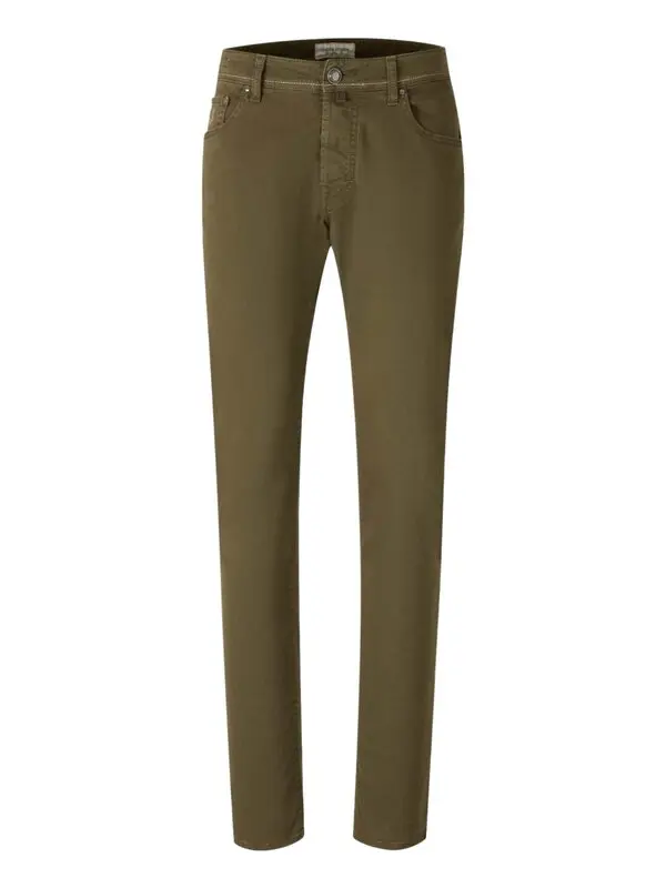 Jacob Cohen Embroidered Jeans - Green