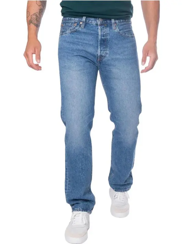LEVI'S 501 Original Fit Straight-leg Jeans - Blue