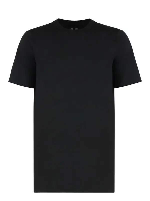 Rick Owens Short-sleeved Crewneck T-shirt - Black