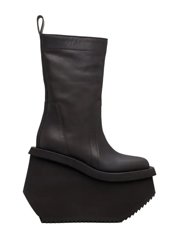 Rick Owens Concordians Factory Mid-calf Boots - Dark Gray