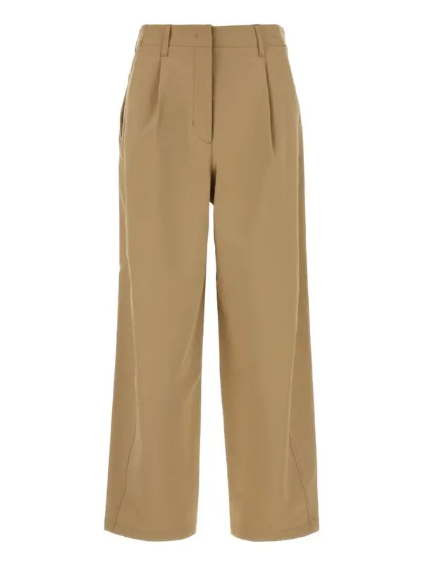 Herno Wide-leg Pants - Beige
