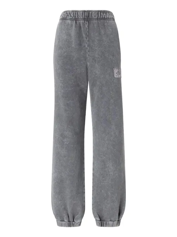 Pinko Distressed Joggers With Adjustable Waist - Gray