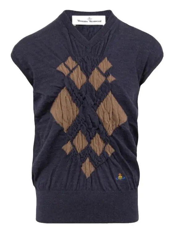 VIVIENNE WESTWOOD Greg Vest - Navycamel