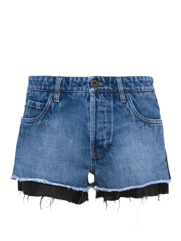 Miu Miu Denim Shorts - Blue