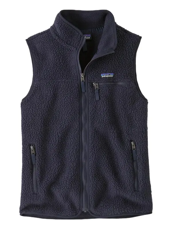 Patagonia Retro Pile Fleece Vest - Sinking Blue