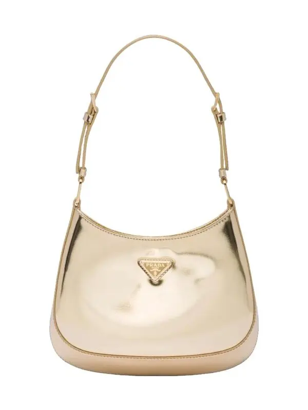 Prada Cleo Shoulder Bag - Nude