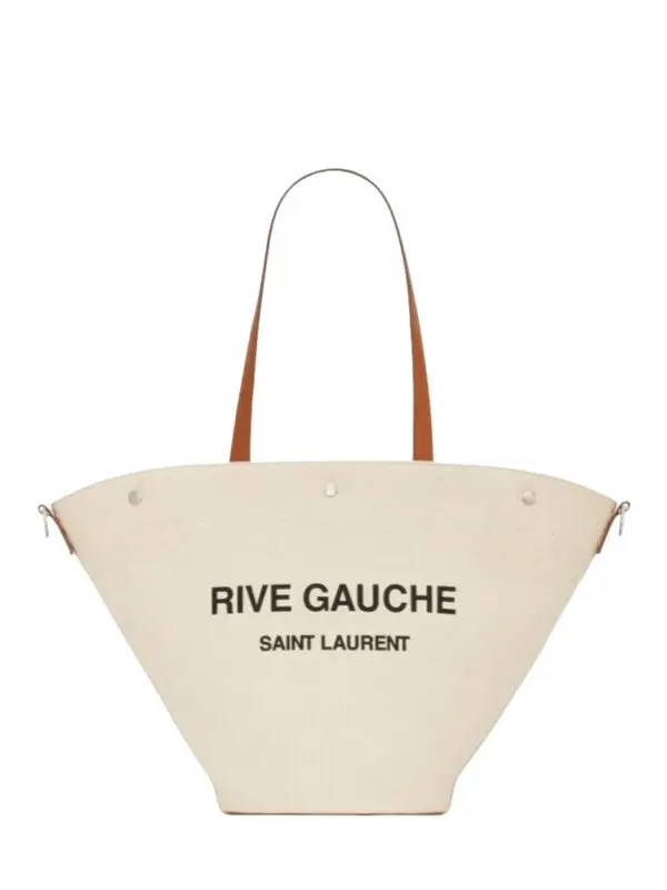 Saint Laurent Rive Gauche Top Handle Bag - Nude
