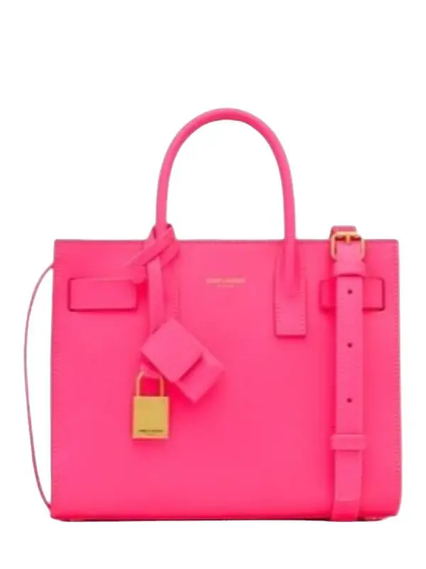 Saint Laurent Sac De Jour Nano Crossbody Bag - Pink