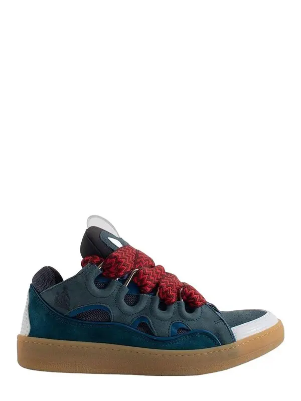 LANVIN Curb Low-top Sneakers - Green