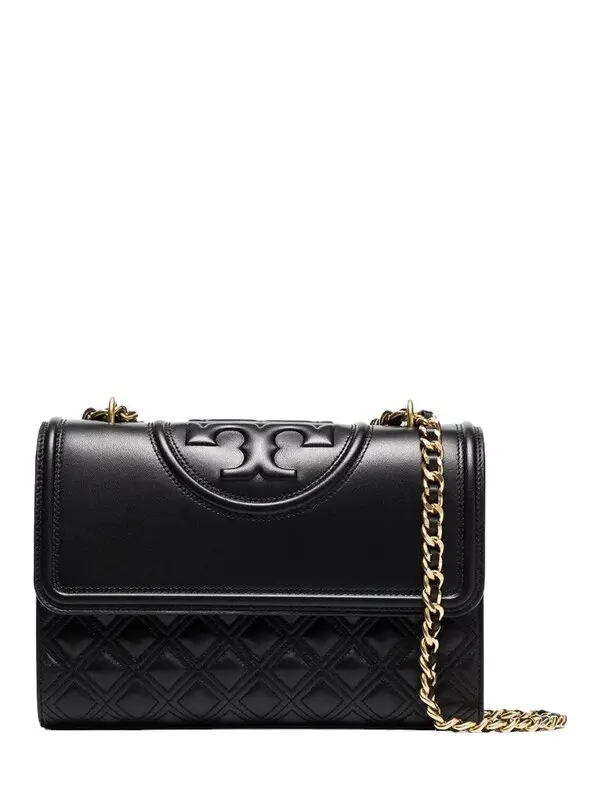 Tory Burch Fleming Convertible Shoulder Bag - Black