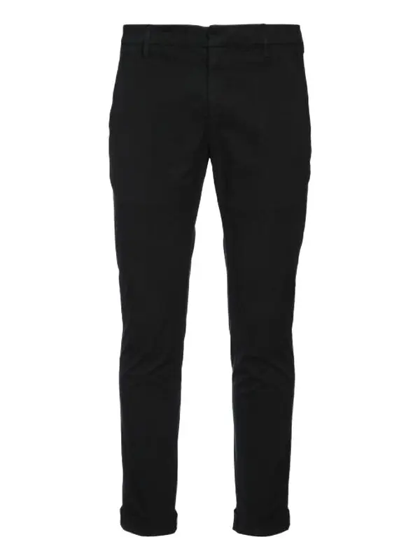 DONDUP Tailored Slim Fit Pants - Black