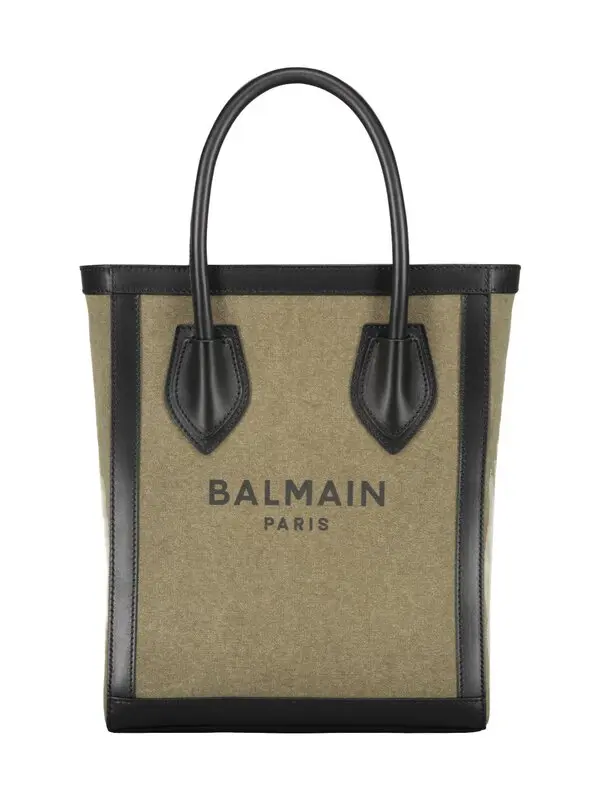 Balmain B-army Shopper Top Handle Bag - Black