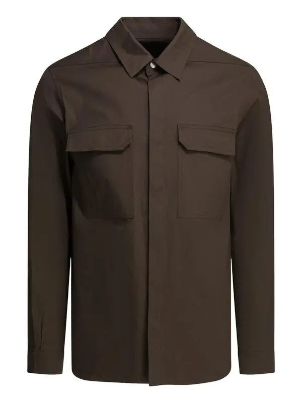 Rick Owens Long-sleeved Casual Jacket - Black