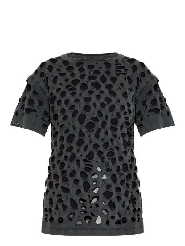 AVAVAV Cut-out T-shirt - Black