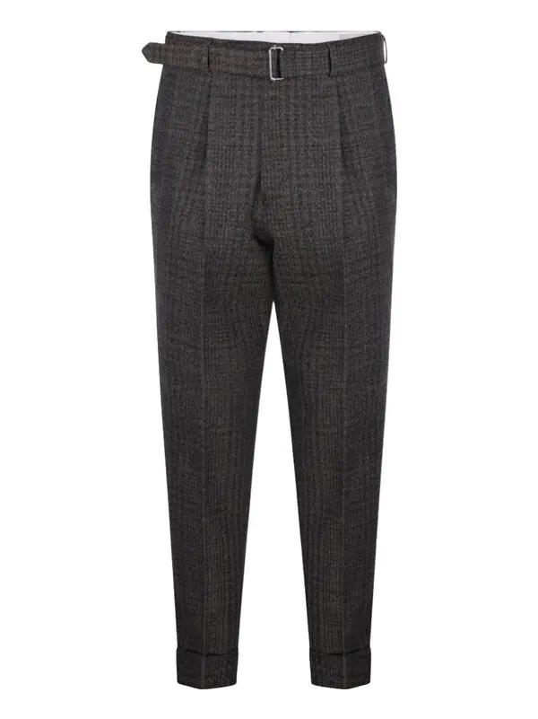 Officine Générale Hugo Virgin Wool Pants - Black