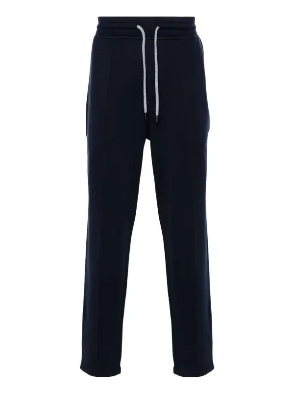 Brunello Cucinelli Drawstring Fleece Trousers - No