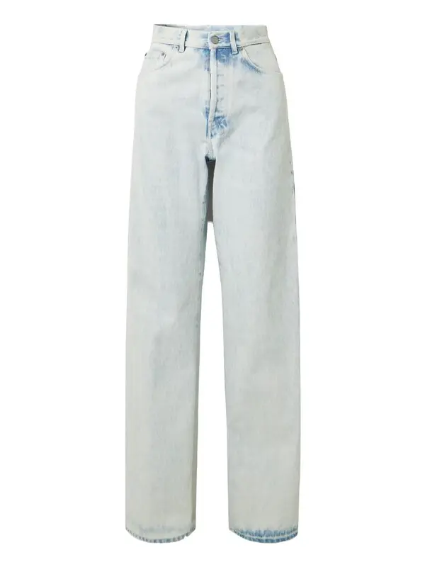 Dries Van Noten Belt Loop Jeans - Light Denim Blue