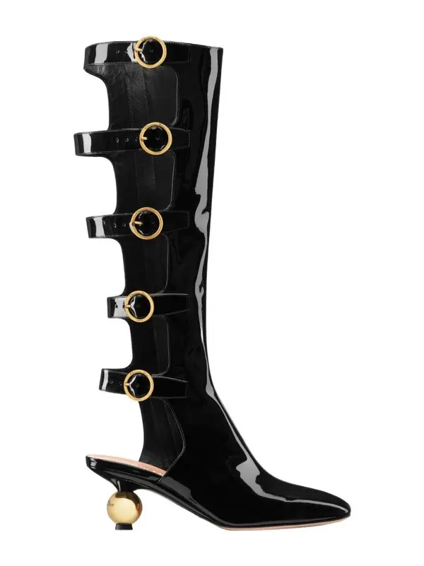 Dior D-idole Heeled Boot - Black