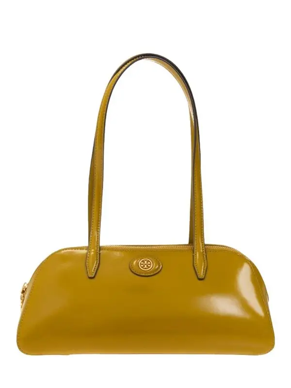 Tory Burch Logo Detail Shoulder Bag - Brown