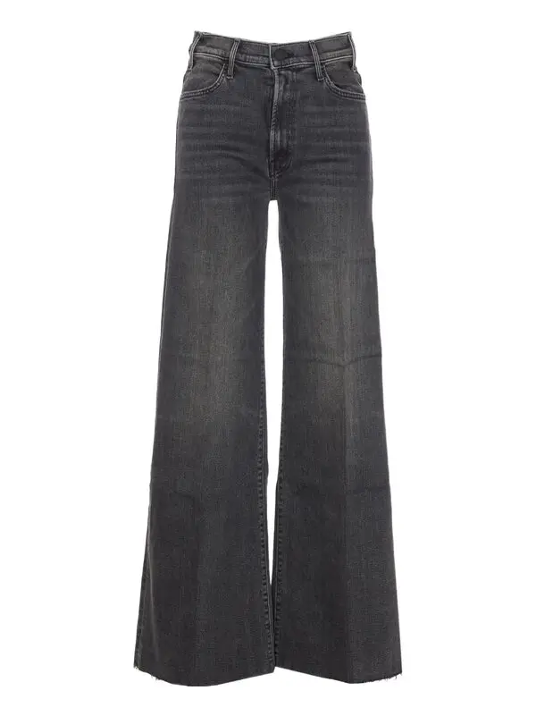 MOTHER Frayed Jeans - Black