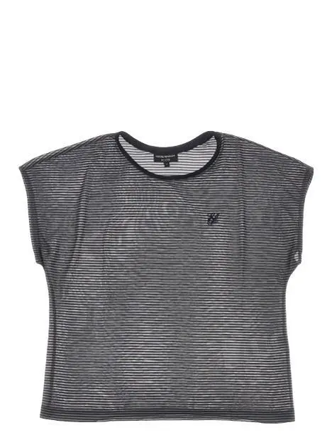 Emporio Armani Striped T-shirt - Gray
