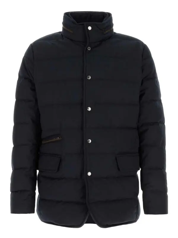 MOORER Ilvo Pum Quilted Down Jacket - Black