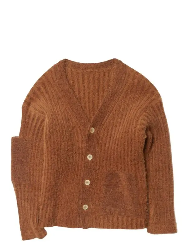 Jacquemus Le Neve Button-up Cardigan - Brown