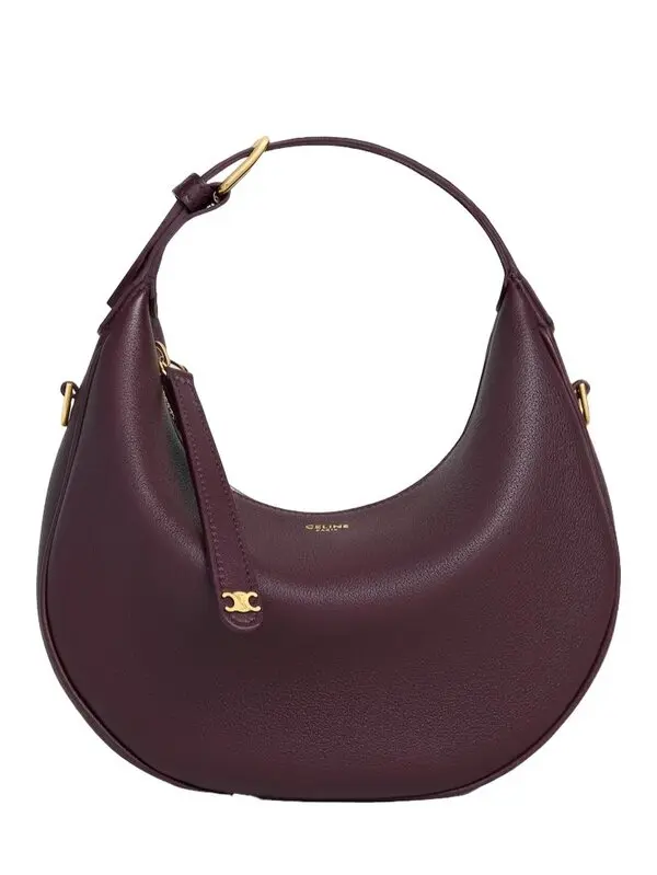 Celine Teen Lulu Grained Calfskin Shoulder Bag - Red