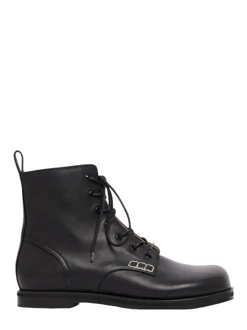 J.W.ANDERSON Lace-up Leather Boots - Black