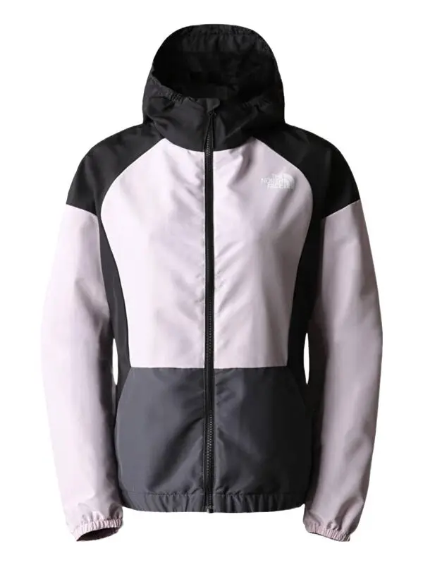 The North Face Hooded Zip-up Jacket With Color-blocking - Black