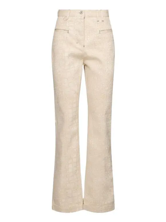 Jacquemus Le De-nîmes Norma Straight Jeans - Beige