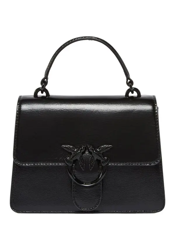 Pinko Mini Love Bag One Top Handle Handbag - Black