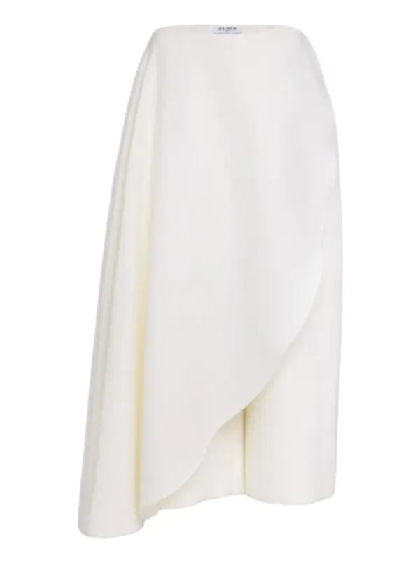 Alaïa Asymmetrical Culottes - White